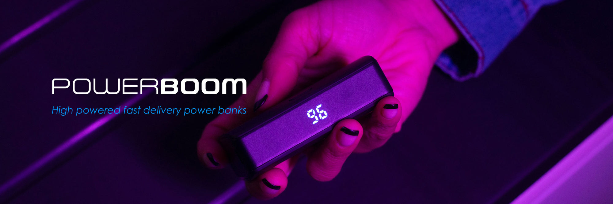 Powerboom USB-C Fast Charge Power Banks – BoomPodsUSA